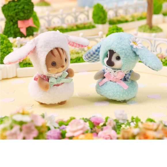 calico critters | Toys | Calico Critters Sylvanian Families Baby Duo ...